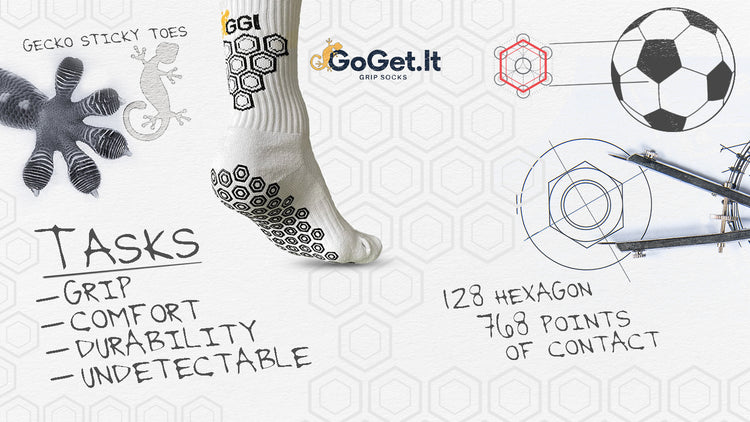 Go Get It Sport - Soccer Grips socks and fishing shirts customization