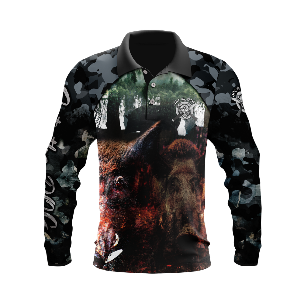 Pig Hunter Fishing Shirt | UV50+| Quick dry | Customisable